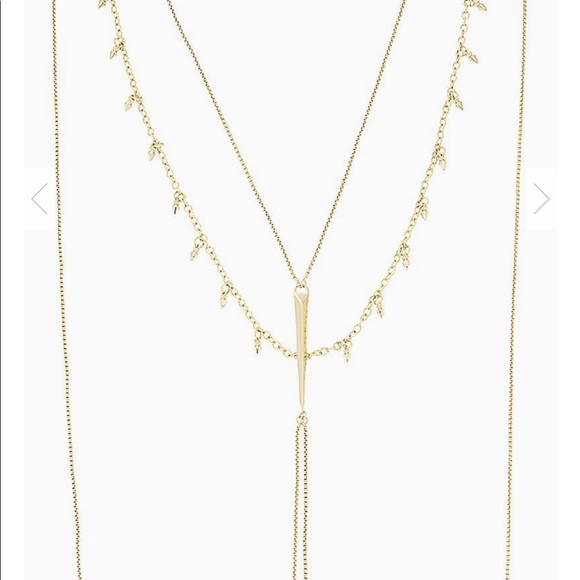 Kendra Scott | Jewelry | Kendra Scott Joslyn Gold Body Chain | Poshmark